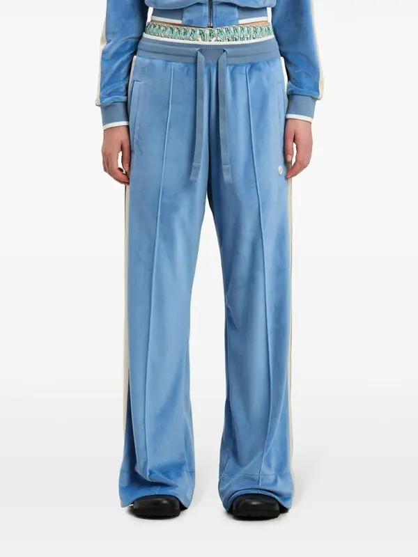 Palm Angels Oval-palm Chenille Sweatpants