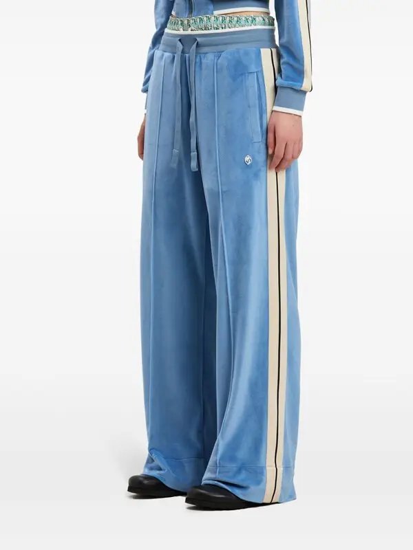 Palm Angels Oval-palm Chenille Sweatpants