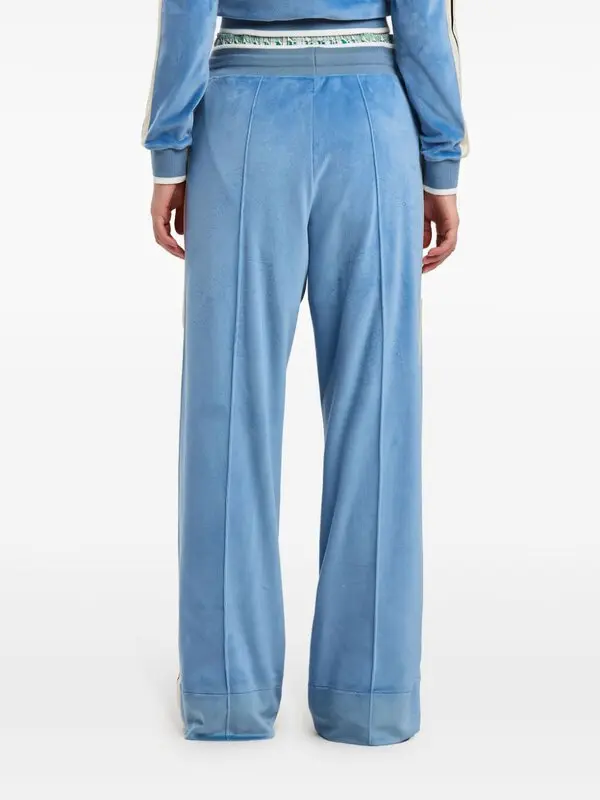 Palm Angels Oval-palm Chenille Sweatpants