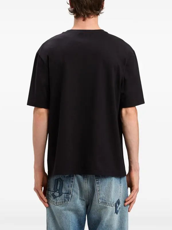Palm Angels Burning Oasis T-shirt - Black