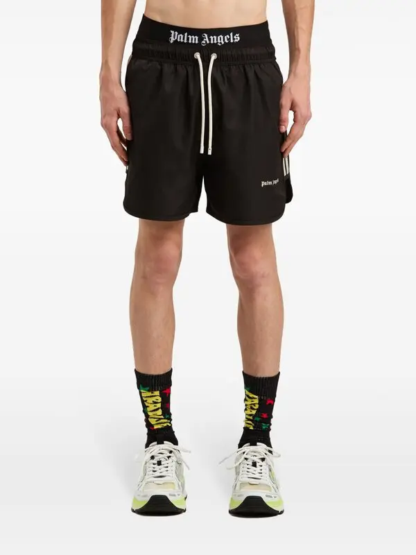 Palm Angels Logo Swim Shorts