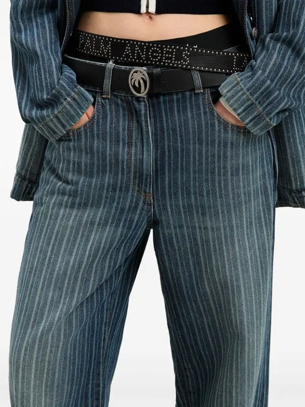 Palm Angels Leather Belt