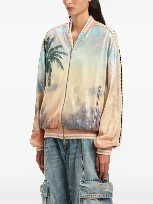 Palm Angels Sunrise Palm Bomber Jacket