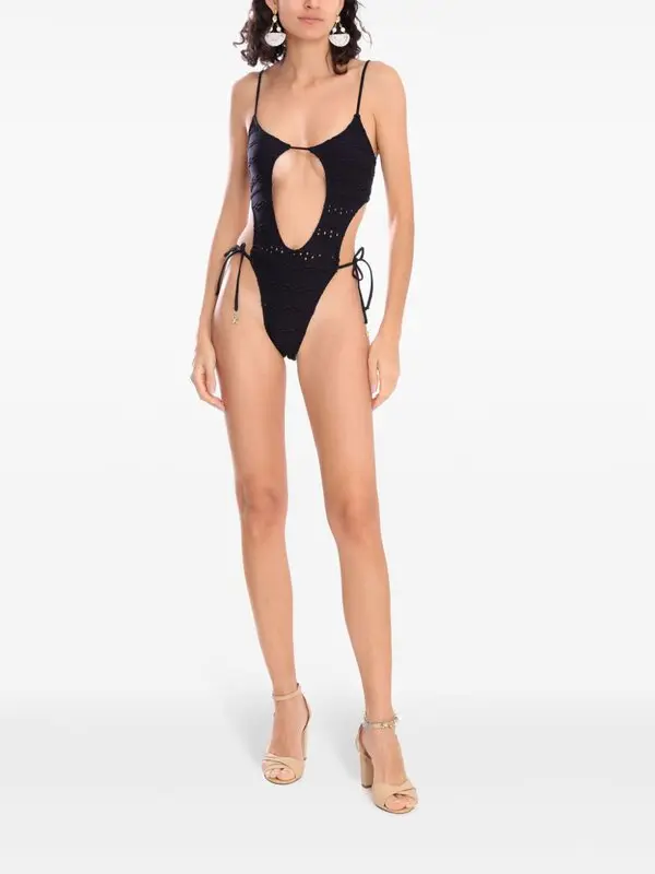 AMIR SLAMA Openwork One-piece Swimsuit