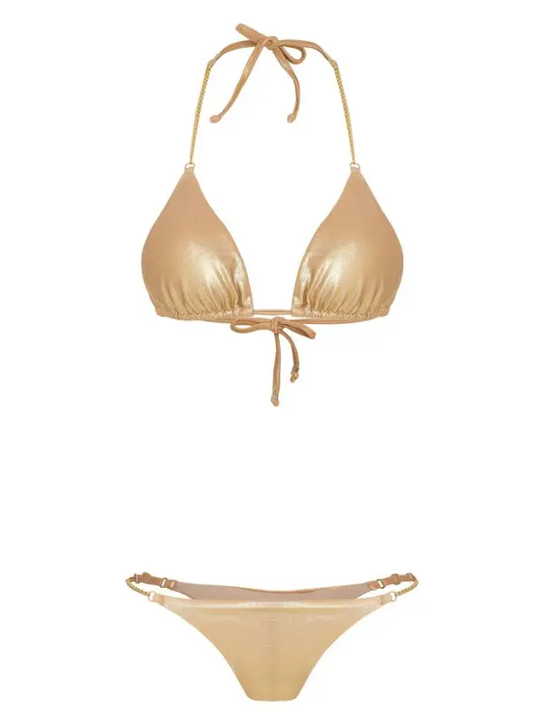 AMIR SLAMA Metallic Bikini