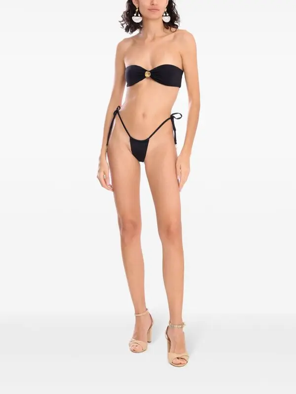 AMIR SLAMA Draped-detail Bikini Set