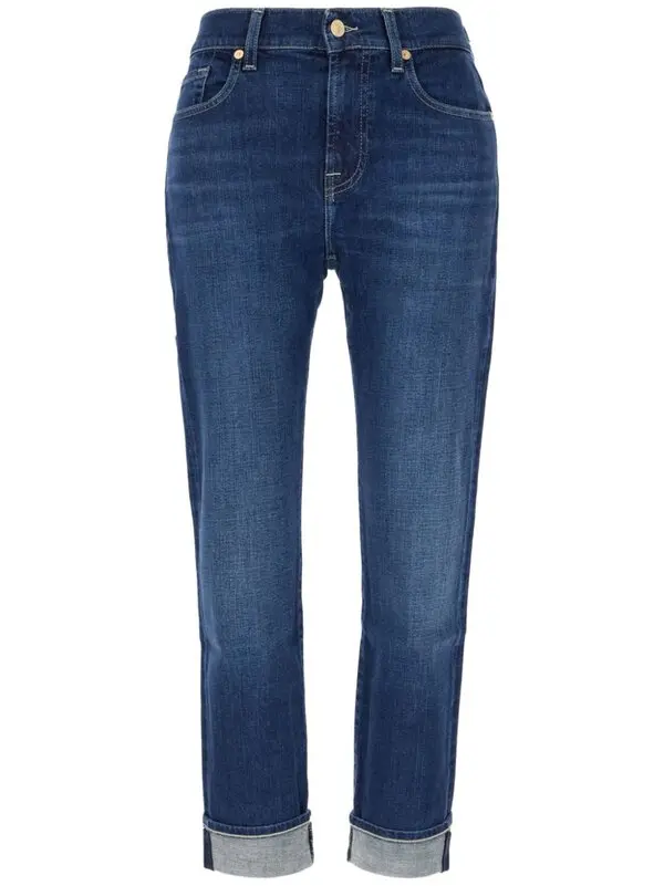 7 For All Mankind Straight-leg Jeans - Blue