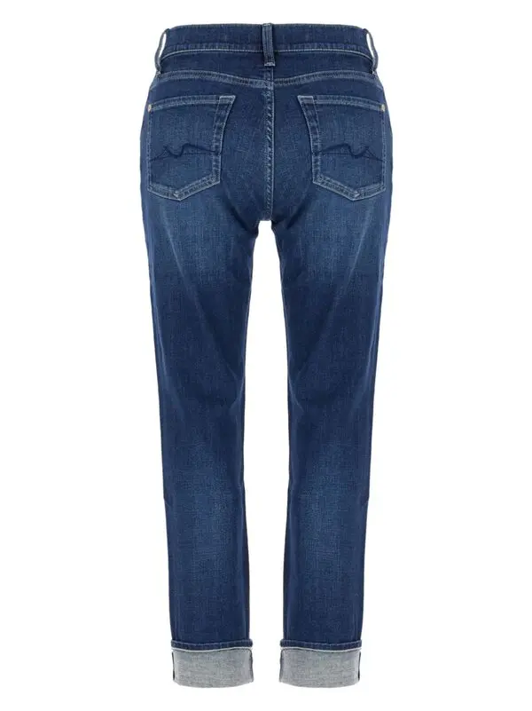 7 For All Mankind Straight-leg Jeans - Blue