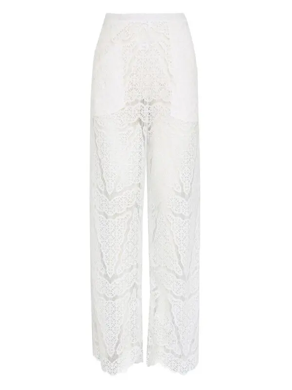 AMIR SLAMA Lace Trousers