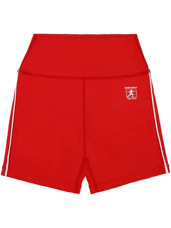 SPORTY & RICH Runner Box Cycling Shorts