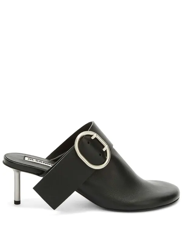 JIL SANDER Buckled Mules