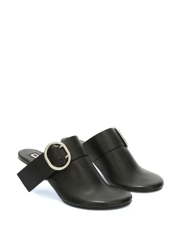 JIL SANDER Buckled Mules