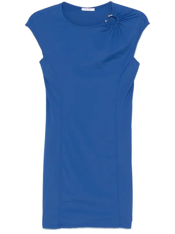 Patrizia Pepe Piercing-detail Mini Dress