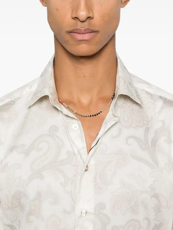Etro Paisley-print Shirt - Neutrals