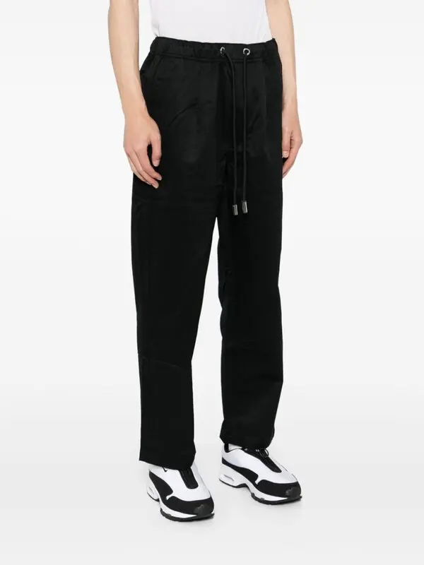 A BATHING APE Ape-head Trousers - Black