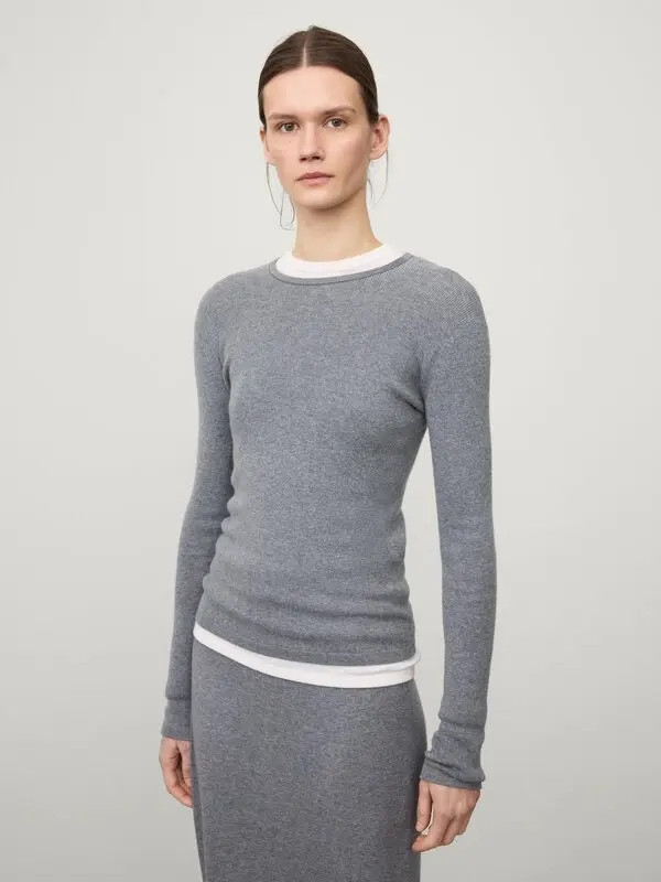 LISA YANG The Vivian Top - Cloud