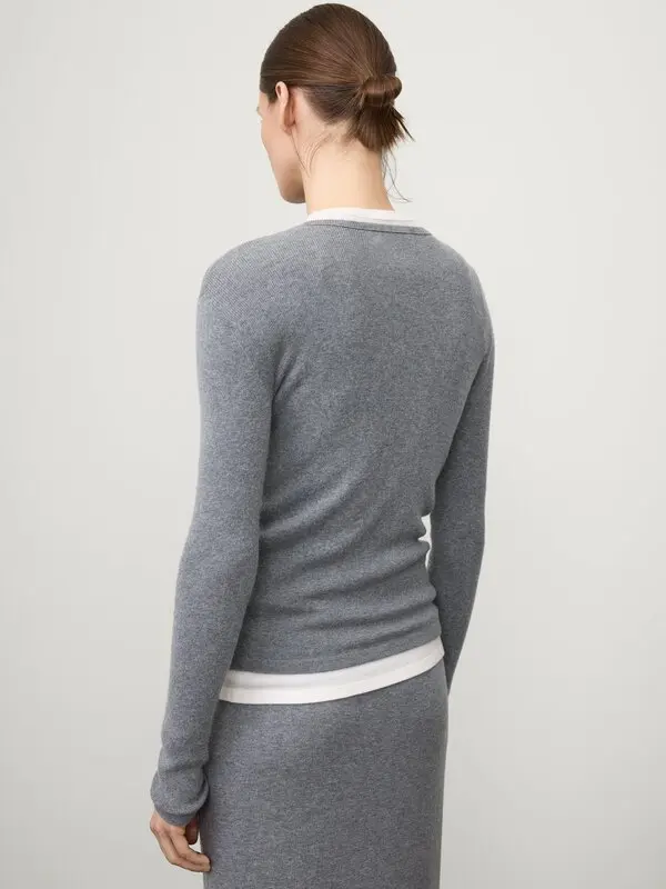 LISA YANG The Vivian Top - Cloud