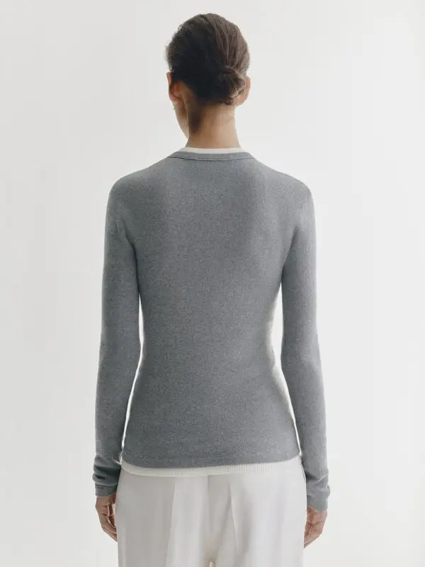 LISA YANG The Vivian Top - Deep Cloud