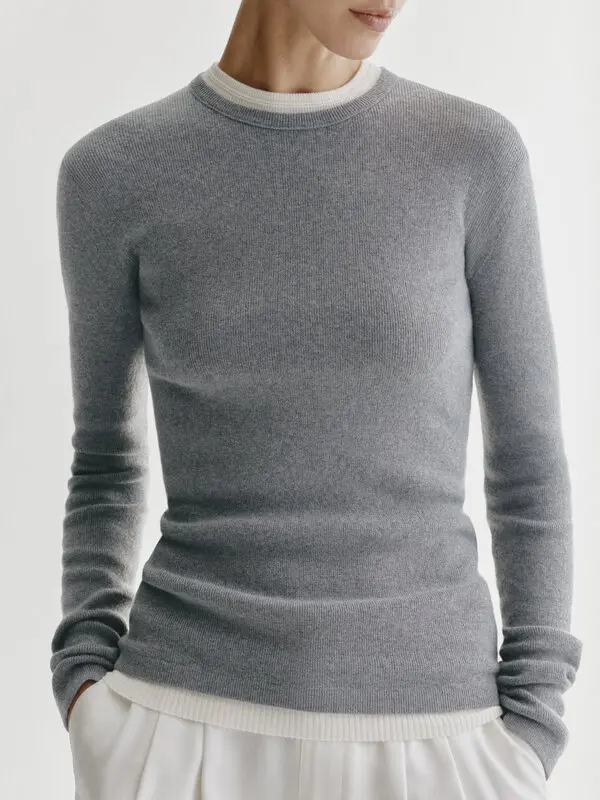 LISA YANG The Vivian Top - Deep Cloud