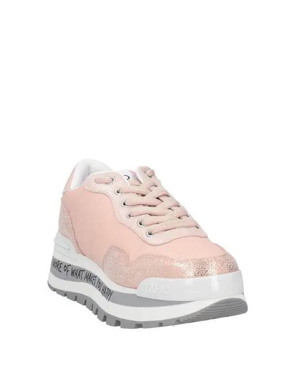 Liu Jo Leather And Textile Sneakers