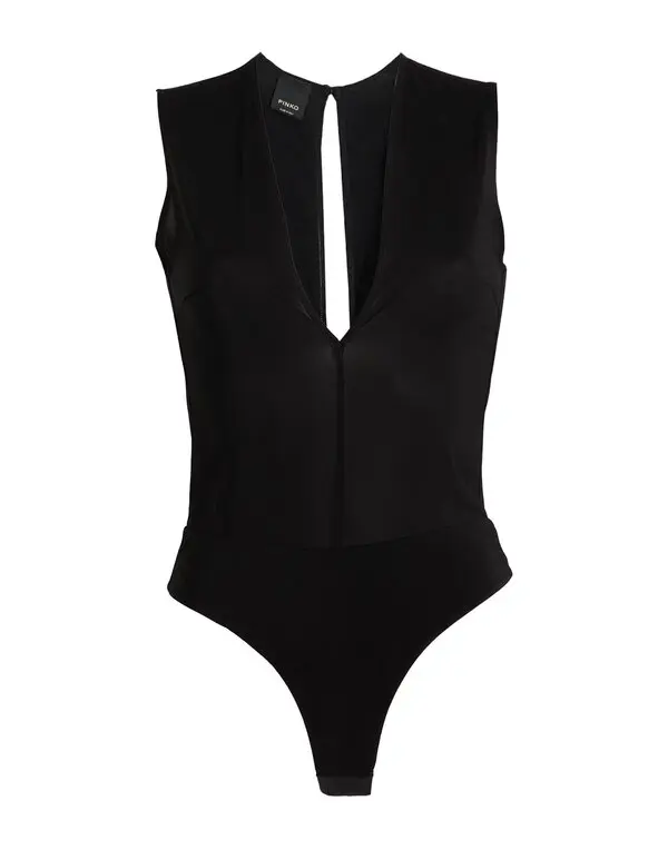 Pinko Bodysuit In Viscose And Elastane
