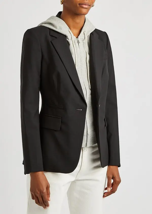Veronica Beard Hooded Cotton Dickey