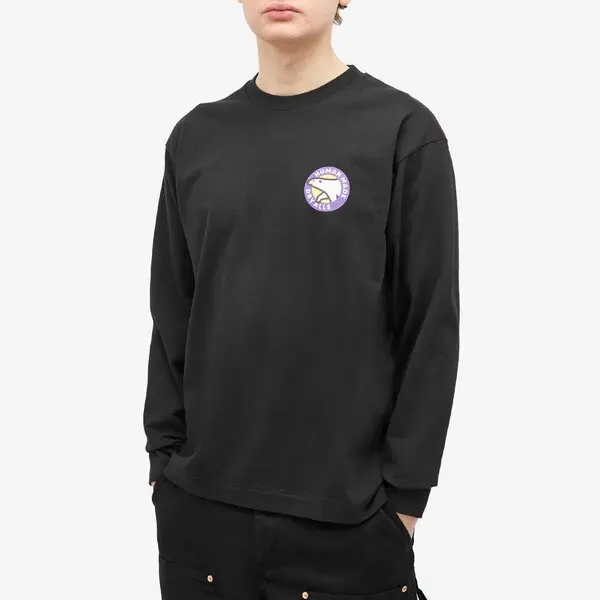 Human Made Graphic L/S T-Shirt In Black - 30% Off | Editorialist