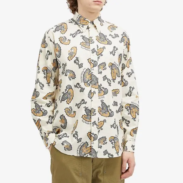 HUMAN MADE Paisley Bd Shirt