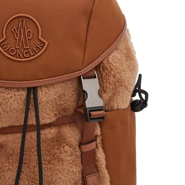 Moncler Tech Backpack In Brown - 45% Off | Editorialist
