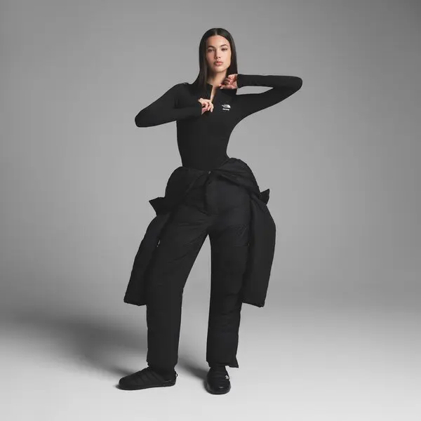 Skims The North Face X Down One Piece - Onyx | Editorialist