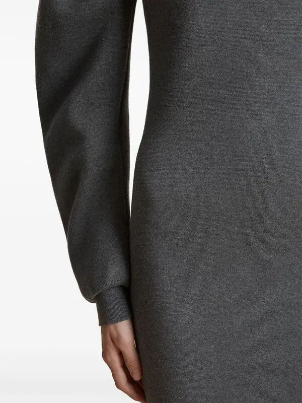 Khaite The Storm Maxi Dress - Grey
