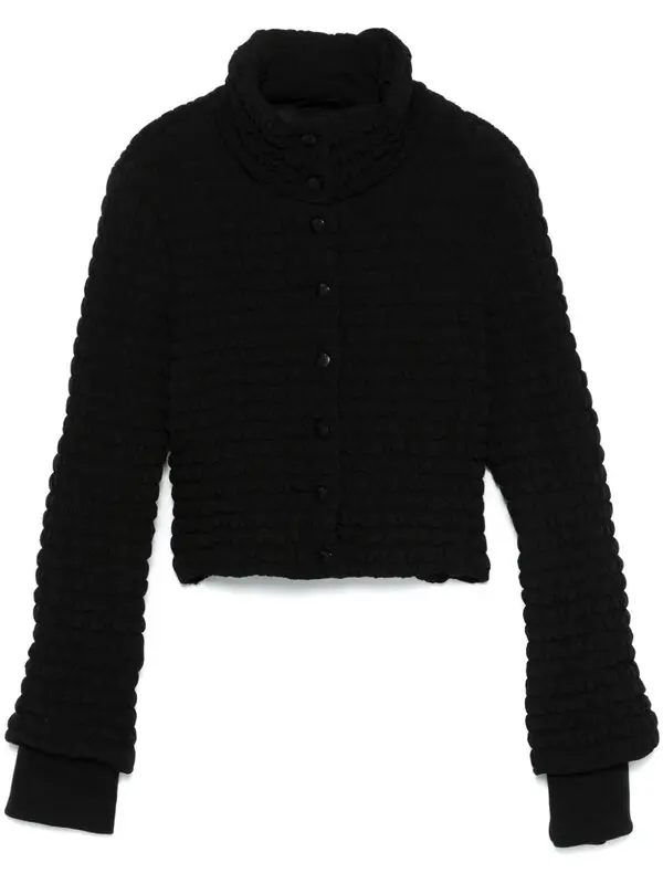 Patrizia Pepe Cropped Puffer Jacket