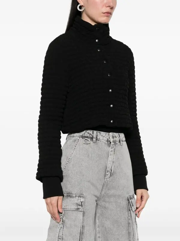Patrizia Pepe Cropped Puffer Jacket