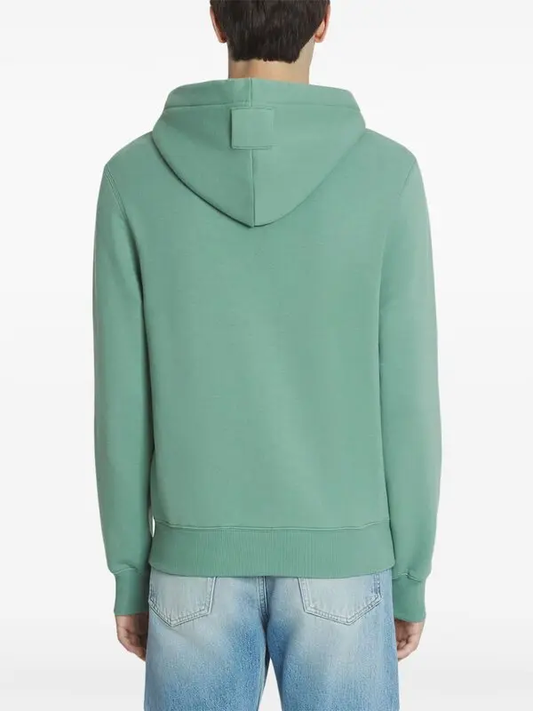 LANVIN Curb-lace Hoodie - Green