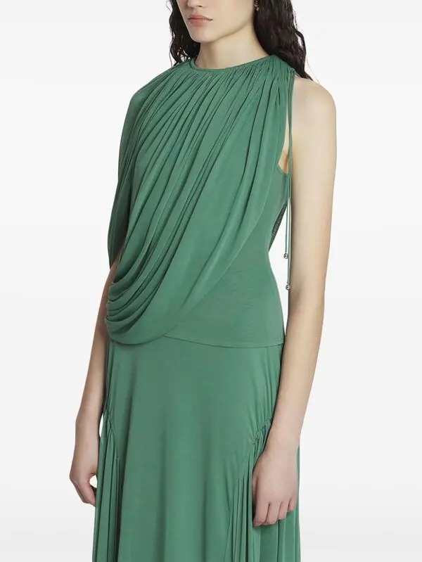 LANVIN Draped Jersey Top