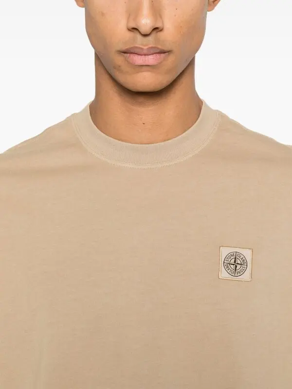 Stone Island Logo-patch T-shirt