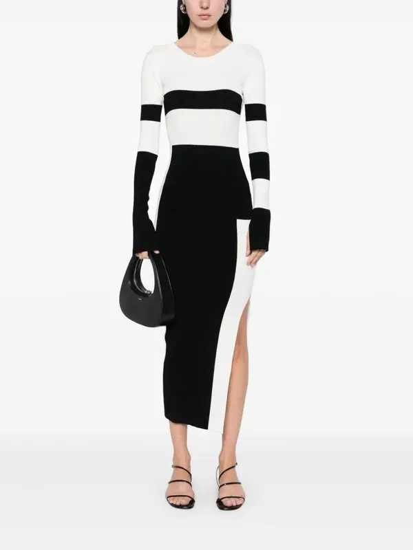 Patrizia Pepe Colour-block Midi Dress