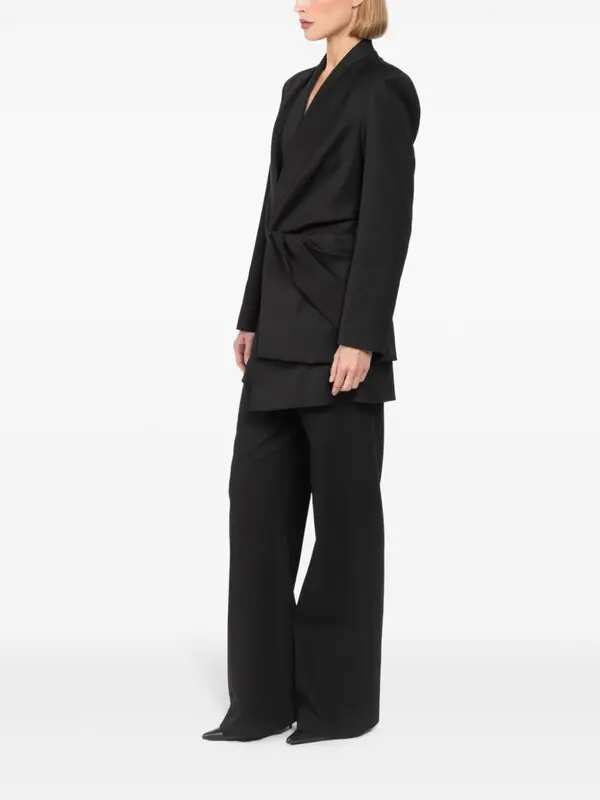 Brandon Maxwell Gathered-detail Blazer