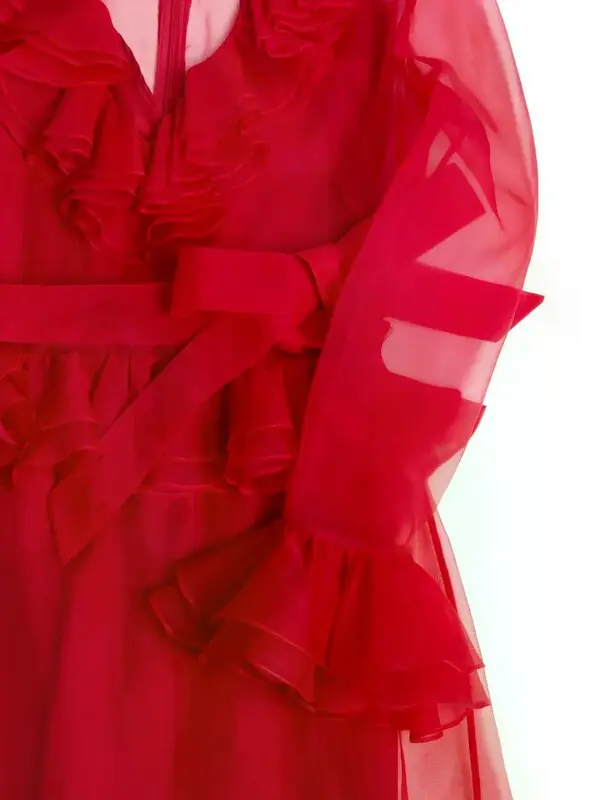 Valentino Garavani Organza Midi Dress