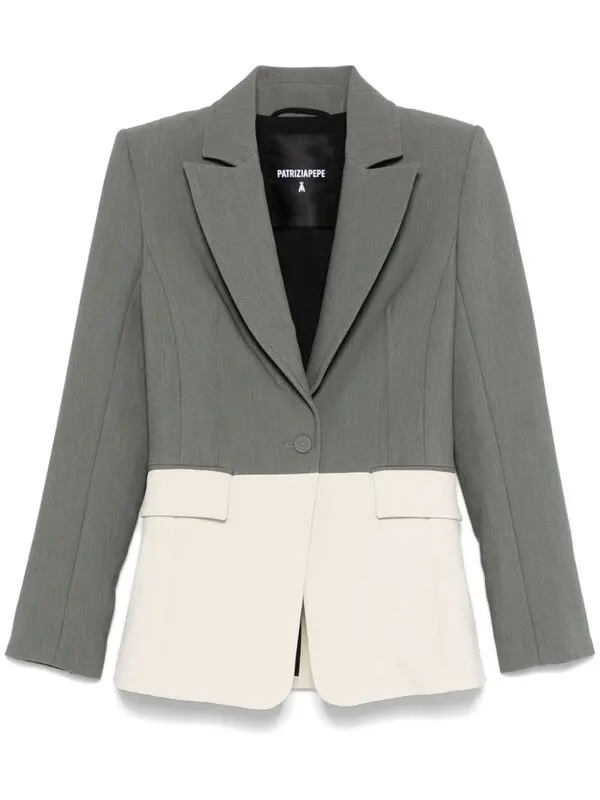Patrizia Pepe Colour-block Blazer
