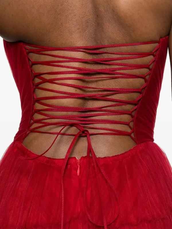 ANA RADU Tulle Maxi Dress