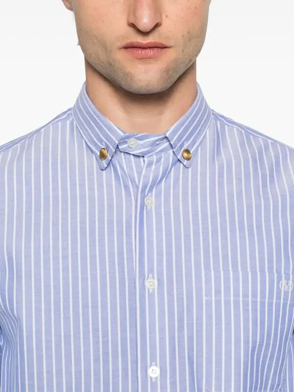 Valentino Garavani Striped Shirt - Blue