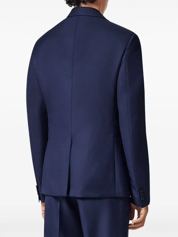 Versace Single-breasted Wool Blazer