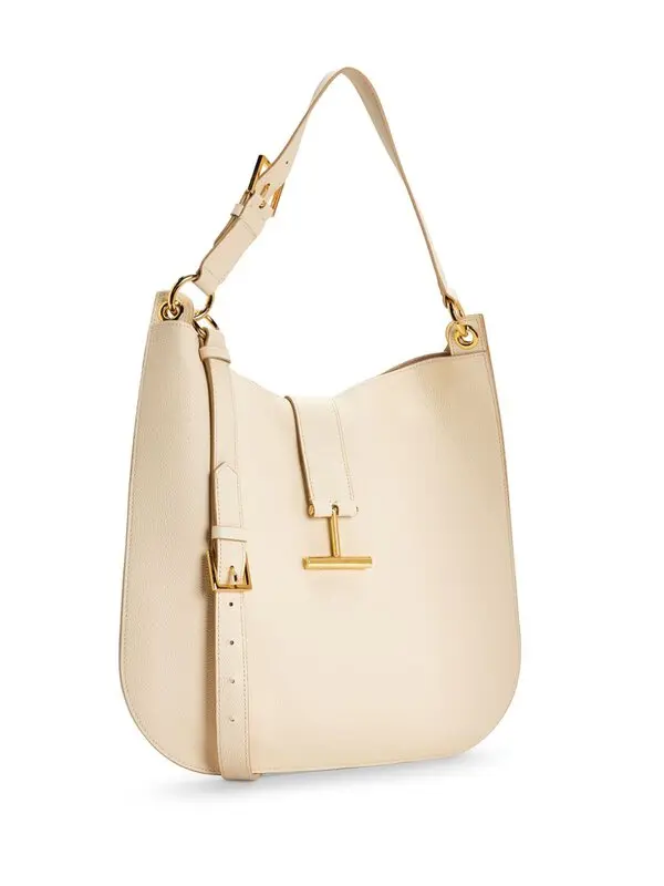 TOM FORD Large Tara Cross Body Bag - Neutrals