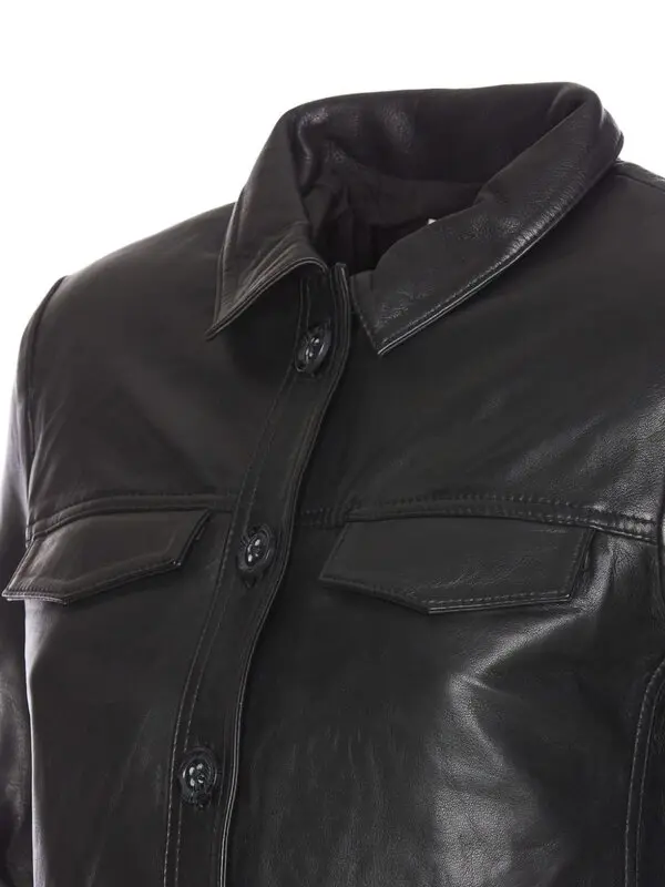 Zadig&Voltaire Liam Leather Jacket - Black