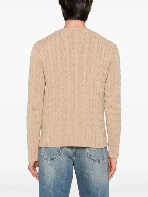 Valentino Garavani Cable-knit Sweater - Neutrals