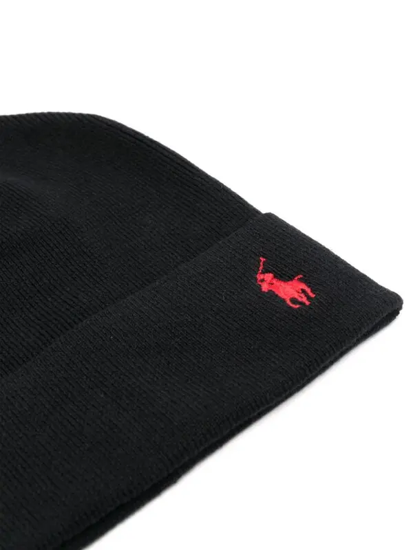 Polo Ralph Lauren Polo Pony Beanie - Black