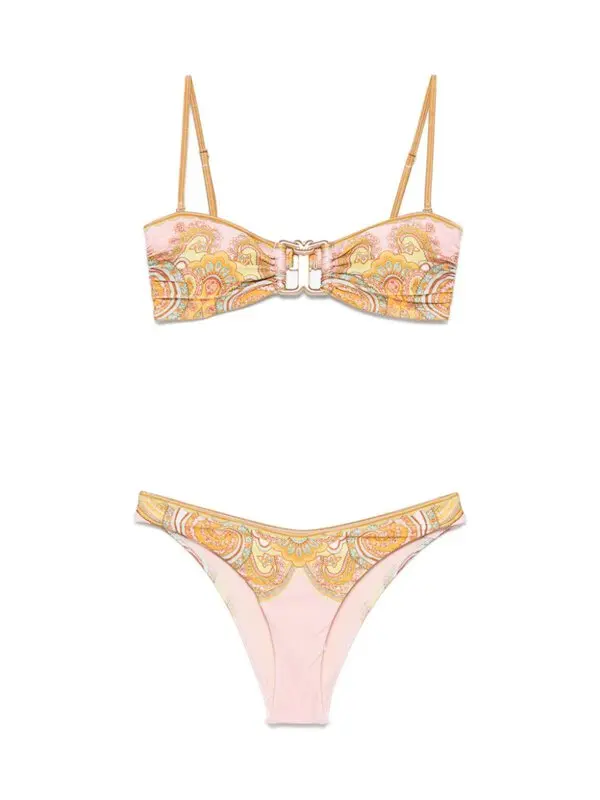 Zimmermann Maxine Bikini - Pink