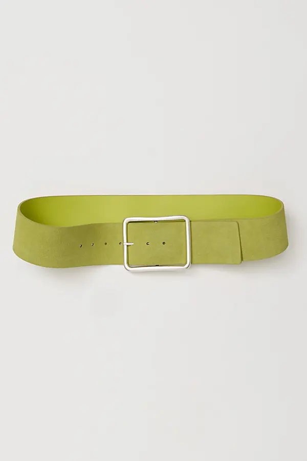 Free People Suede Hip Belt - Organic Apple