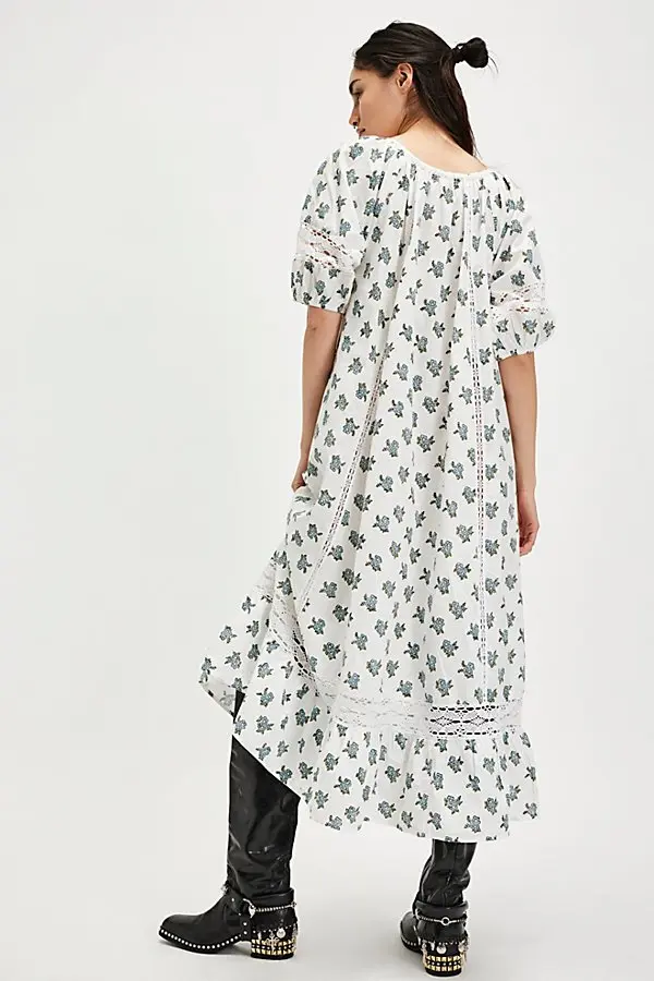 fable midi dress Another moment for the Fable Block Printed Midi Dress by @spell // we are  just in love with one! Come shop with us this weekend! In the store today  from 10am-6pm and